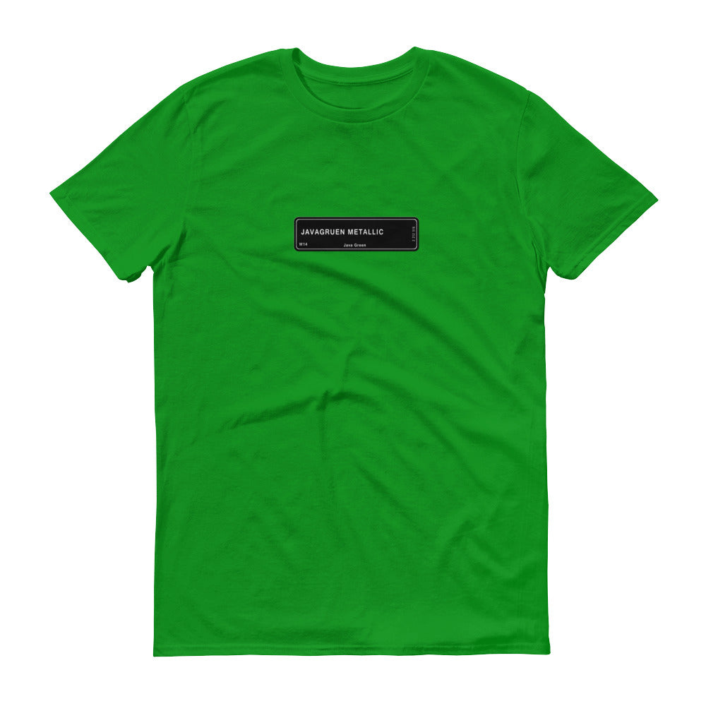 Java Green T-Shirt, Color Code W14 – Car Color Gear