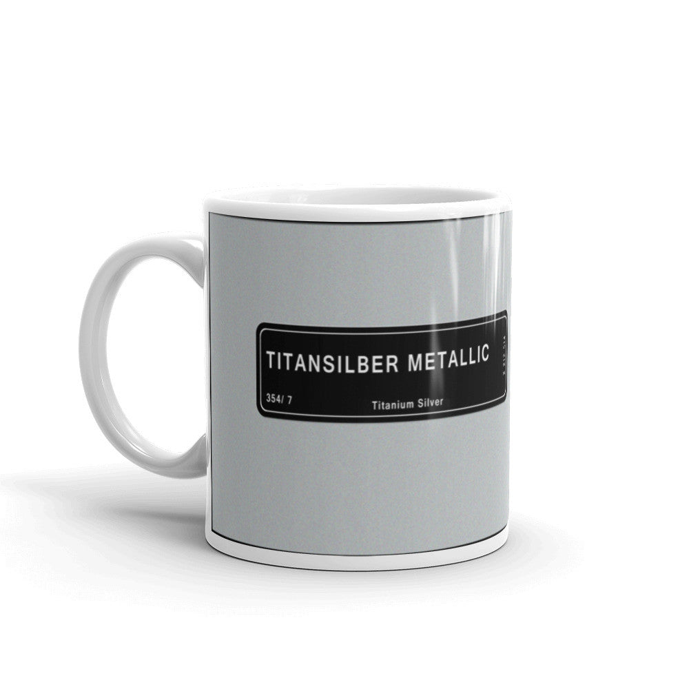 Titanium Silver Mug, Color Code 354 – Car Color Gear